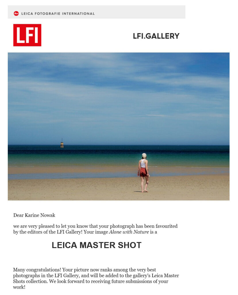 LEICA FOTOGRAFIE INTERNATIONAL - Karine Nowak